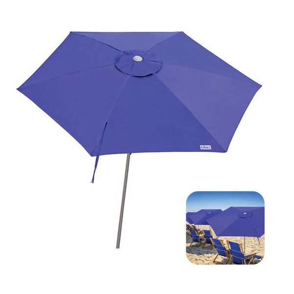 Ombrelone Guarda Sol 2,4m Sombreiro Alumínio Malibu Jardim Praia ...