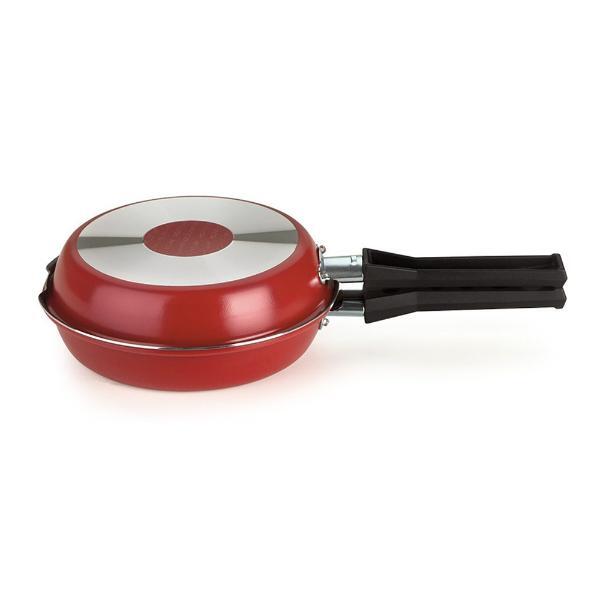 Frigideira Dupla Vermelha Antiaderente 18cm Paprika Multflon | Leroy Merlin