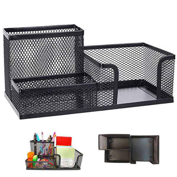 Organizador Escritorio Mesa Trabalho Casa Home Office Caneta Lapis ...