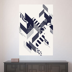 Painel Adesivo De Parede - Abstrato - 1856pnp | Black Friday Leroy Merlin