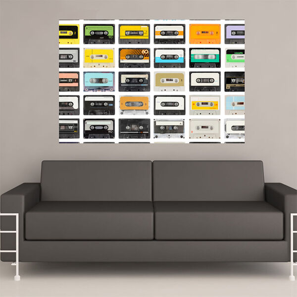 Painel Adesivo De Parede - Fitas - 064pnm | Leroy Merlin