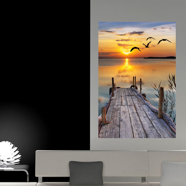 Painel Adesivo De Parede - Pier - 116pnp | Leroy Merlin