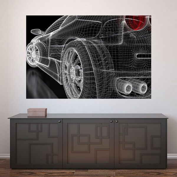 Painel Adesivo De Parede - Projeto - 448pnm | Leroy Merlin