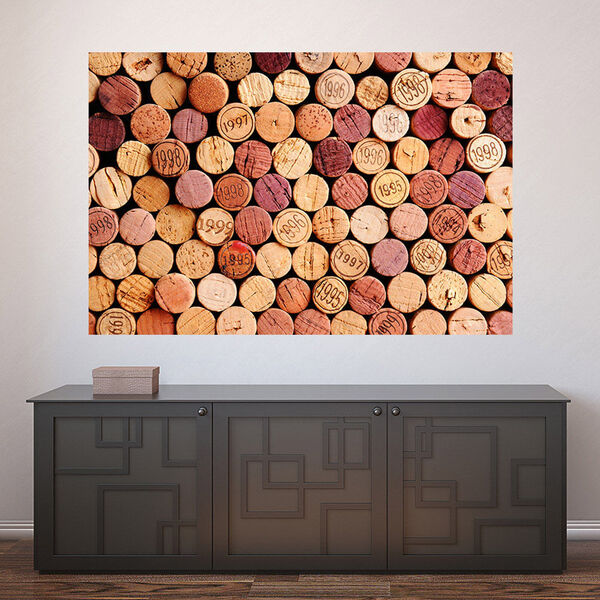 Painel Adesivo De Parede - Rolhas - 279pnp | Leroy Merlin