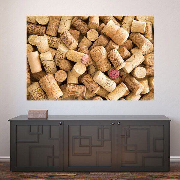 Painel Adesivo De Parede - Rolhas - 302pnm | Leroy Merlin