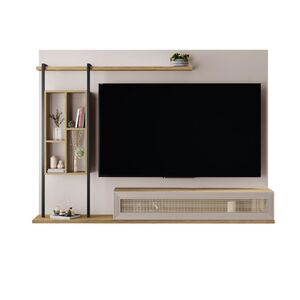 Painel Autêntico Tv Até 60 Polegadas Jcm Moveis Off/noronha | Leroy Merlin