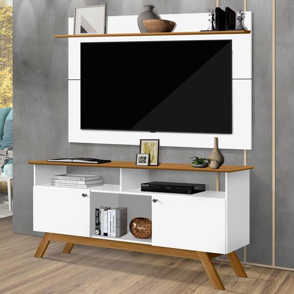 Painel Com Rack Tv 55 Pol 14x14 Tebar. | Leroy Merlin