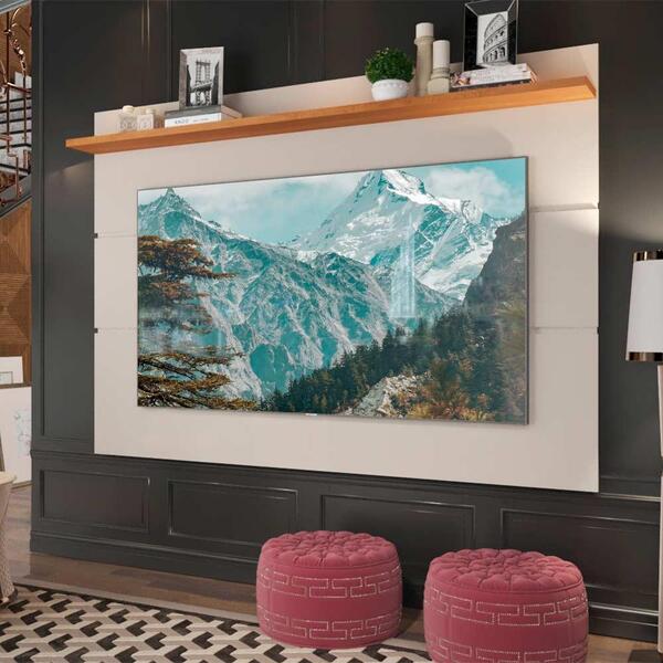 Painel De Tv 65 Polegadas Vivare New Off White Nature | Leroy Merlin