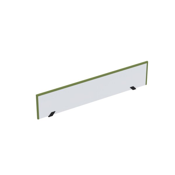 Painel Divisor Para Mesas De Escritório 881x300mm M900at Branco/verde ...