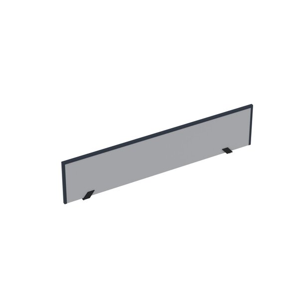 Painel Divisor Para Mesas De Escritório 881x300mm M900at Cinza/azul ...
