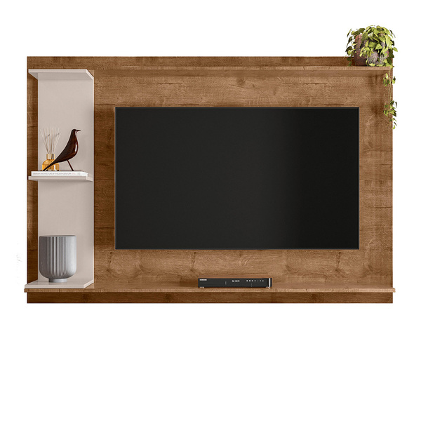 Painel Home Invictus Para Sala Quarto Tv Até 55 Polegadas Madero Canela ...