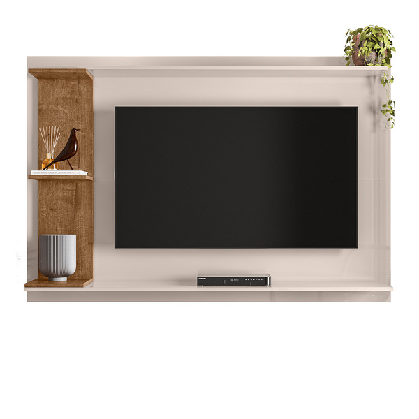 Painel Home Invictus Para Sala Quarto Tv Até 55 Polegadas Off White ...
