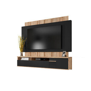 Painel Home Suspenso Para Tv Até 70" Movie Mobler Teca | Leroy Merlin