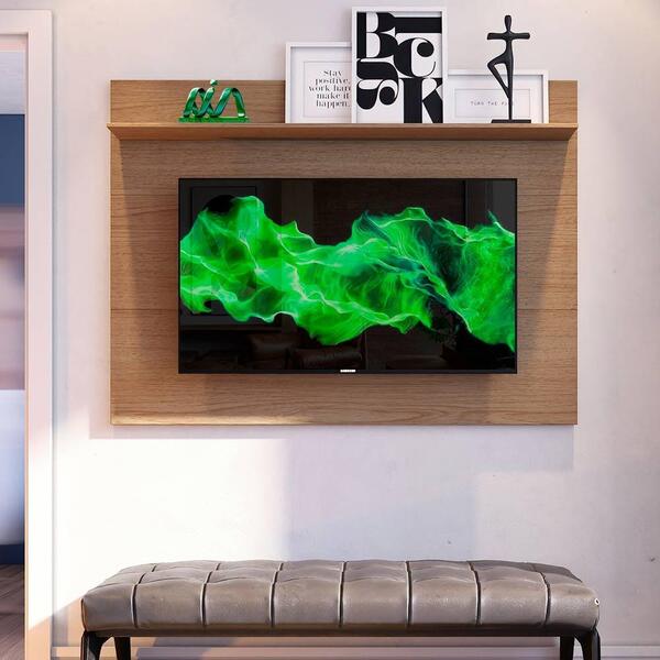 Painel Para Sala Para Tv Até 43 Polegadas Natura Real Maia Colibri ...