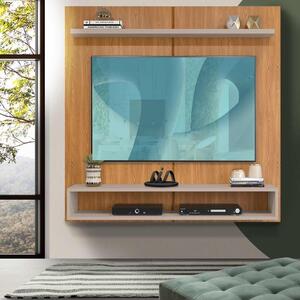 Painel Para Sala Tv Até 50 Polegadas Carvalho Nobre Griz Jade Shop Jm ...