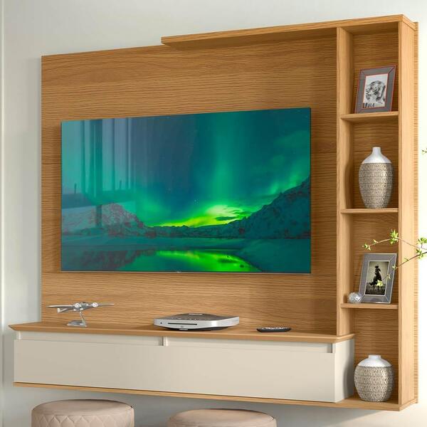 Painel Para Tv 50 Polegadas Novare Off White Sublime 1800 Patrimar ...