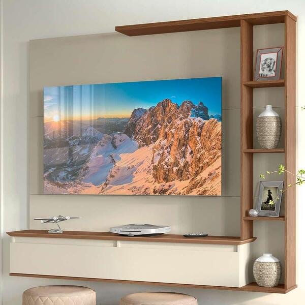 Painel Para Tv 50 Polegadas Off White Canelato Sublime 1800 Patrimar ...