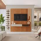 Painel Para Tv 65'' Impérium Gaveta C/ Nicho Led Cascata 100% Mdf ...