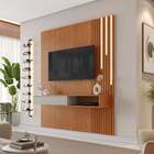 Painel Para Tv 65'' Impérium Gaveta C/ Nicho Led Cascata 100% Mdf ...