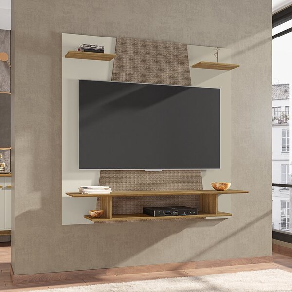 Painel Para Tv Até 50 Polegadas 4 Prateleiras Veneza Móveis Bechara ...