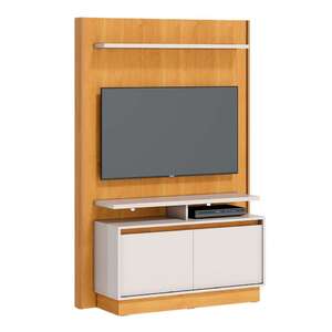Painel Para Tv Até 50 Polegadas Fit Nature E Off White | Leroy Merlin