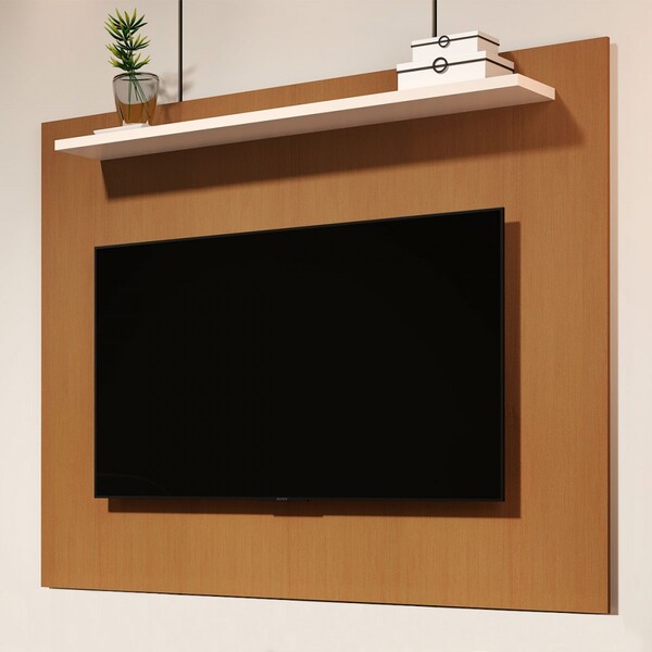 Painel Para Tv Até 50 Polegadas Jacarandá Nature/perola 5057 - Jb ...