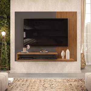 Painel Para Tv Até 50 Polegadas Nando Dj Móveis - Freijó/cinza Urbano ...