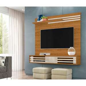 Painel Para Tv Até 55 Polegadas Frizz Sublime Naturale E Off White ...