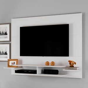 Painel Para Tv Até 55 Polegadas Vitoria Branco Acetinado | Leroy Merlin