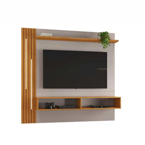 Painel Para Tv Até 65 Polegadas Agrado C/led Ripado Jcm Movelaria ...