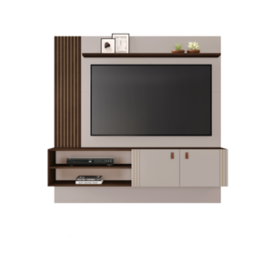 Painel Para Tv Ate 65 Polegadas Preciso Jcm Movelaria Off White-café ...