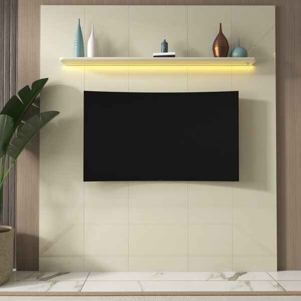 Painel Para Tv Até 85 Polegadas Com Led 240cm Splendore Yescasa | Leroy ...