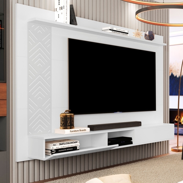 Painel Para Tv Davinci Branco | Leroy Merlin