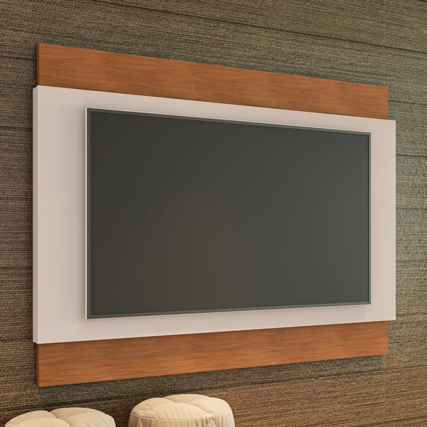 Painel Para Tv England 1.80 Off White/cedro | Leroy Merlin