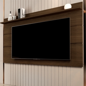Painel Para Tv México Frisado Cedro | Leroy Merlin