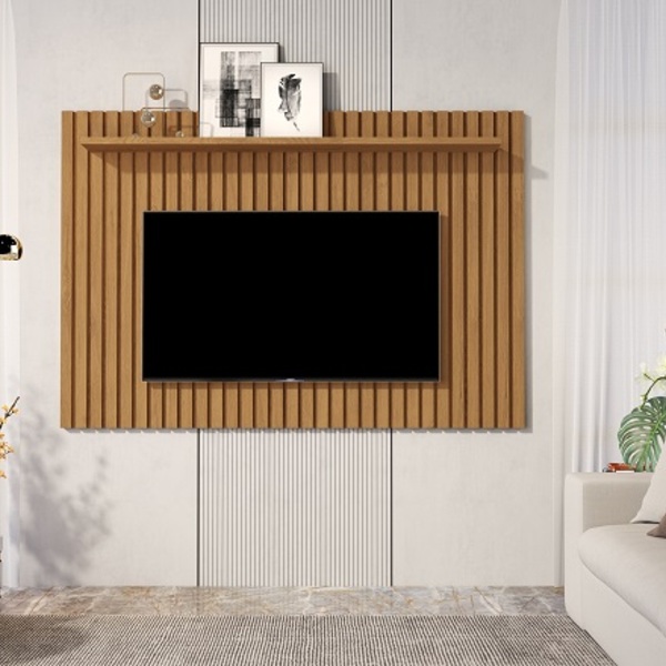 Painel Para Tv Ripado Até 65 Polegadas Classic 1.6x1.35 Nature - Giga ...