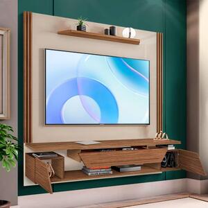 Painel Ripado Tv 60 Polegadas Off White Noce Apolo 1.8 Shop Jm | Leroy ...