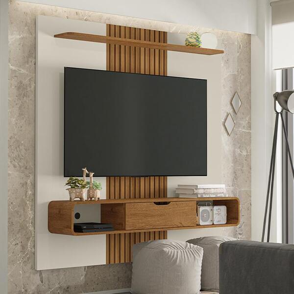 Painel Sala Para Tv Até 65 Polegadas Lisboa C/ Porta | Leroy Merlin