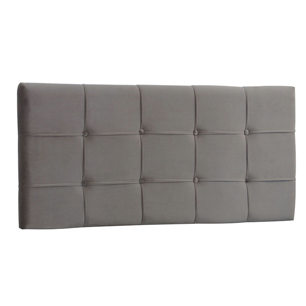 Painel Solteiro Ana Luisa 90 Cm Cinza - D A Decor | Leroy Merlin