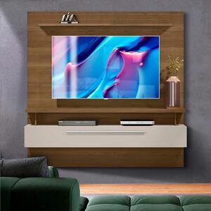 Painel Suspenso Para Tv 65 Polegadas Avelã Off White 1.7 Shopjm | Leroy ...