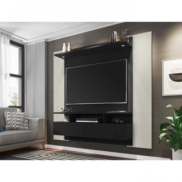 Painel Suspenso Para Tv Até 65 Polegadas Arizona Móveis Leão Preto ...