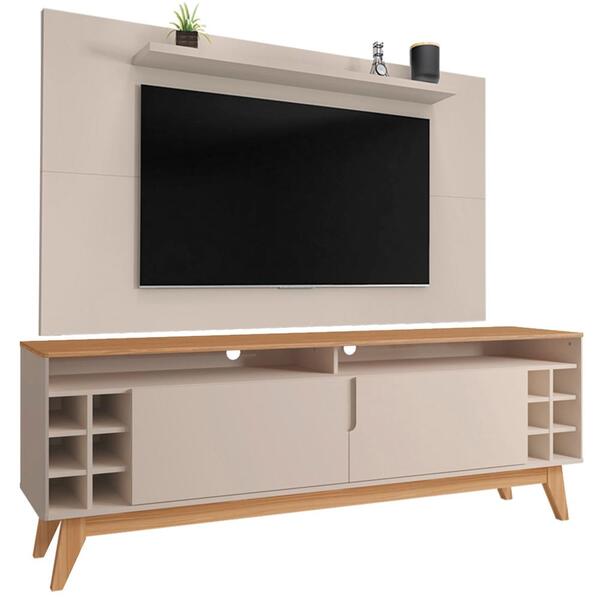 Painel Tv 50 Pol 088162 E Rack Adega 011078 Dcasa | Leroy Merlin