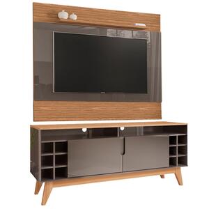 Painel Tv 50 Pol E Rack 135cm Com Adega 088166x011077 Dcasa | Leroy Merlin