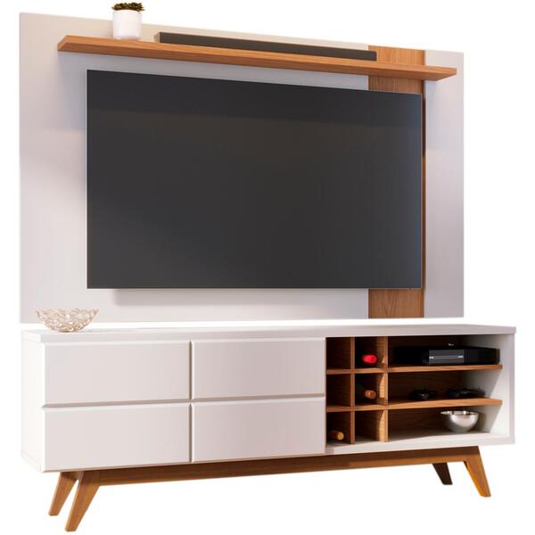 Painel Tv 70 Polegadas Leme E Rack 2 Portas Noronha Clb | Leroy Merlin