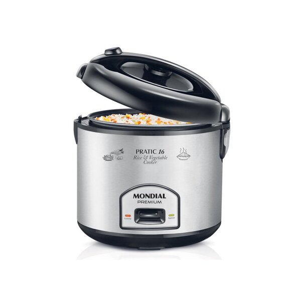 Panela Elétrica Mondial Pratic Rice & Vegetables Cooker 16 Premium PE ...