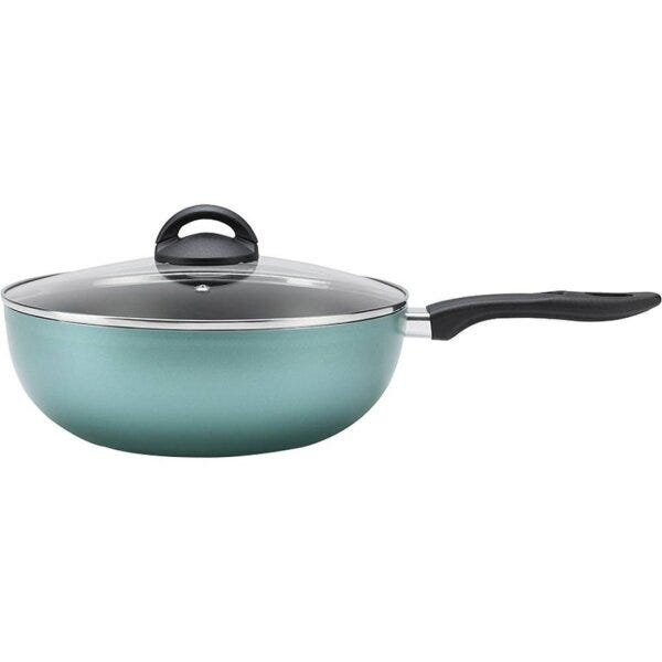 Panela Wok Antiaderente Chilli 28cm 4,1l Brinox Cereja | Leroy Merlin