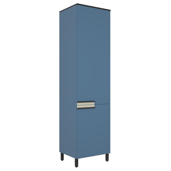 Paneleiro 60cm 2 Portas Cozinha Flórida Azul Órion | Leroy Merlin