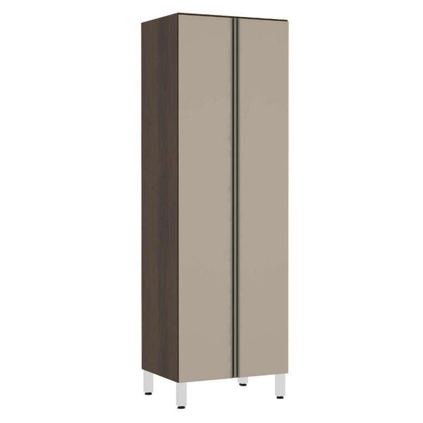 Paneleiro Torre 70cm Jade Nogueira Dourado Com Connect | Leroy Merlin