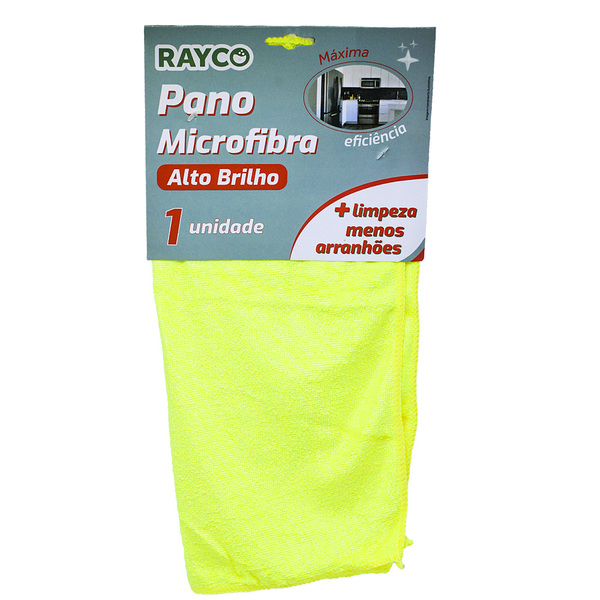 Pano De Microfibra Alto Brilho 35x35cm Rayco | Leroy Merlin