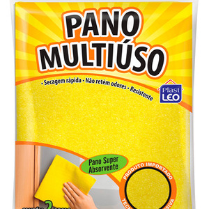 Pano Multiuso Super Absorvente 2un Plast Léo | Leroy Merlin